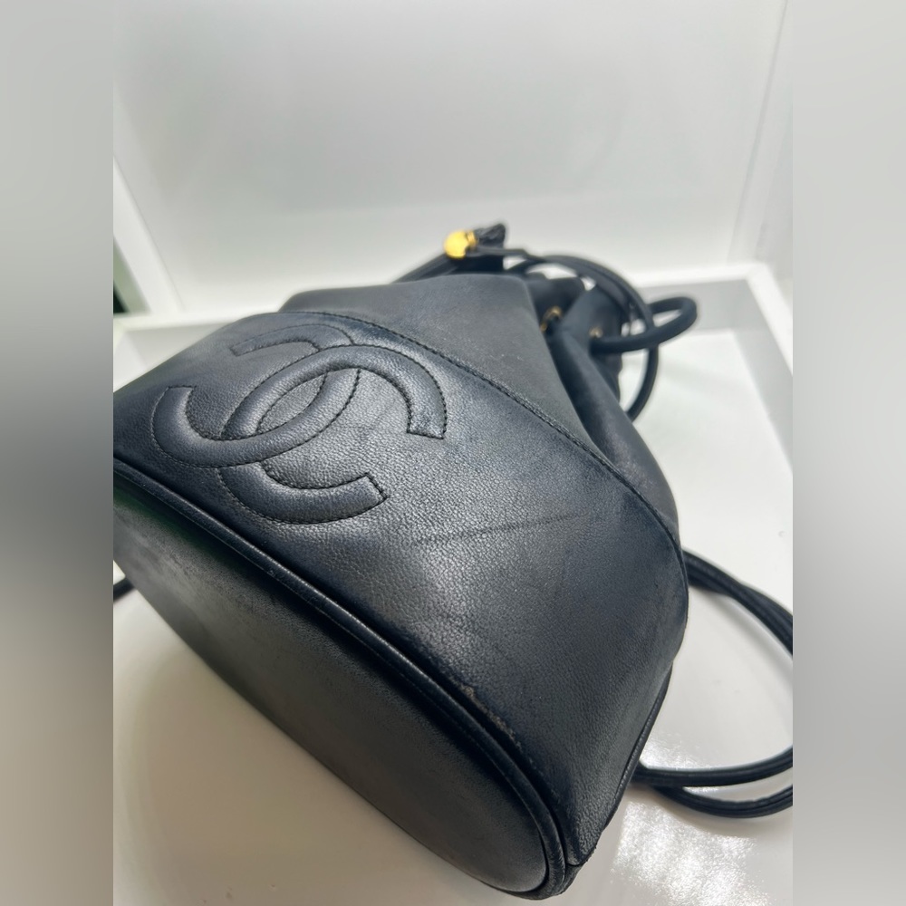 Chanel Calfskin Drawstring Bag - Gem